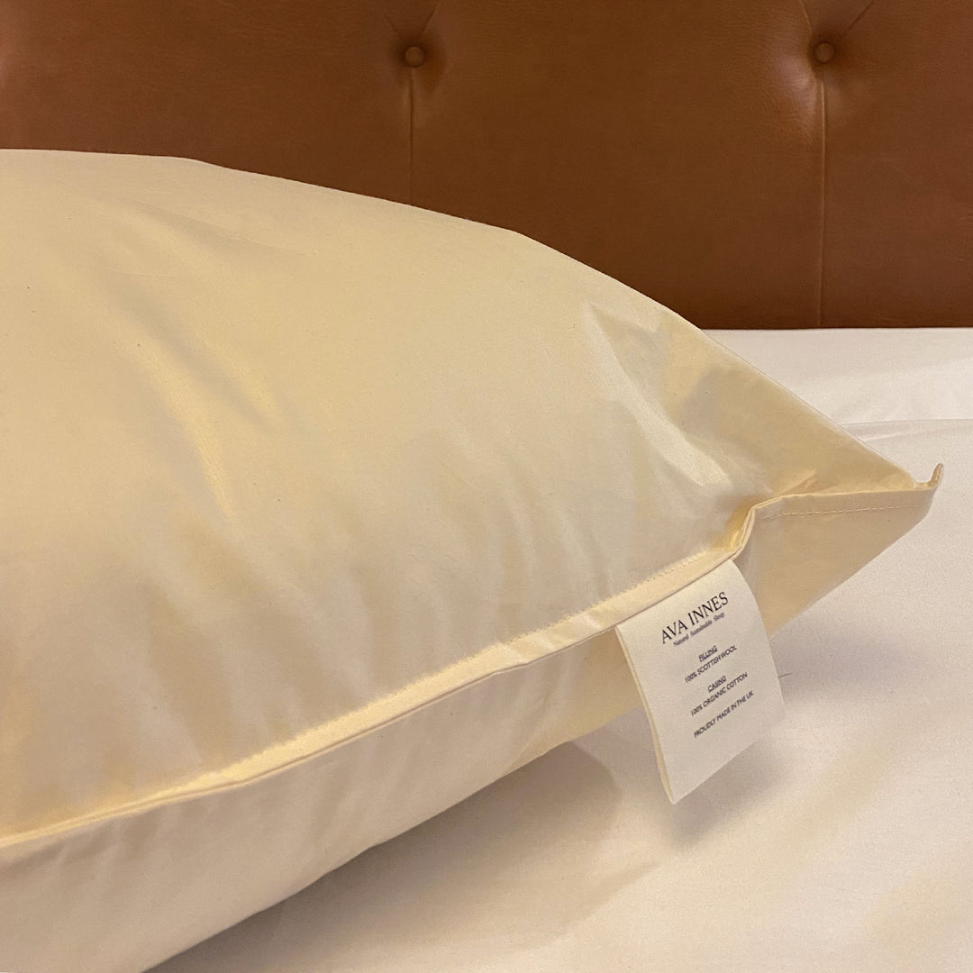 Wool Pillows | Luxury Pillows | Made In The UK | Ava Innes